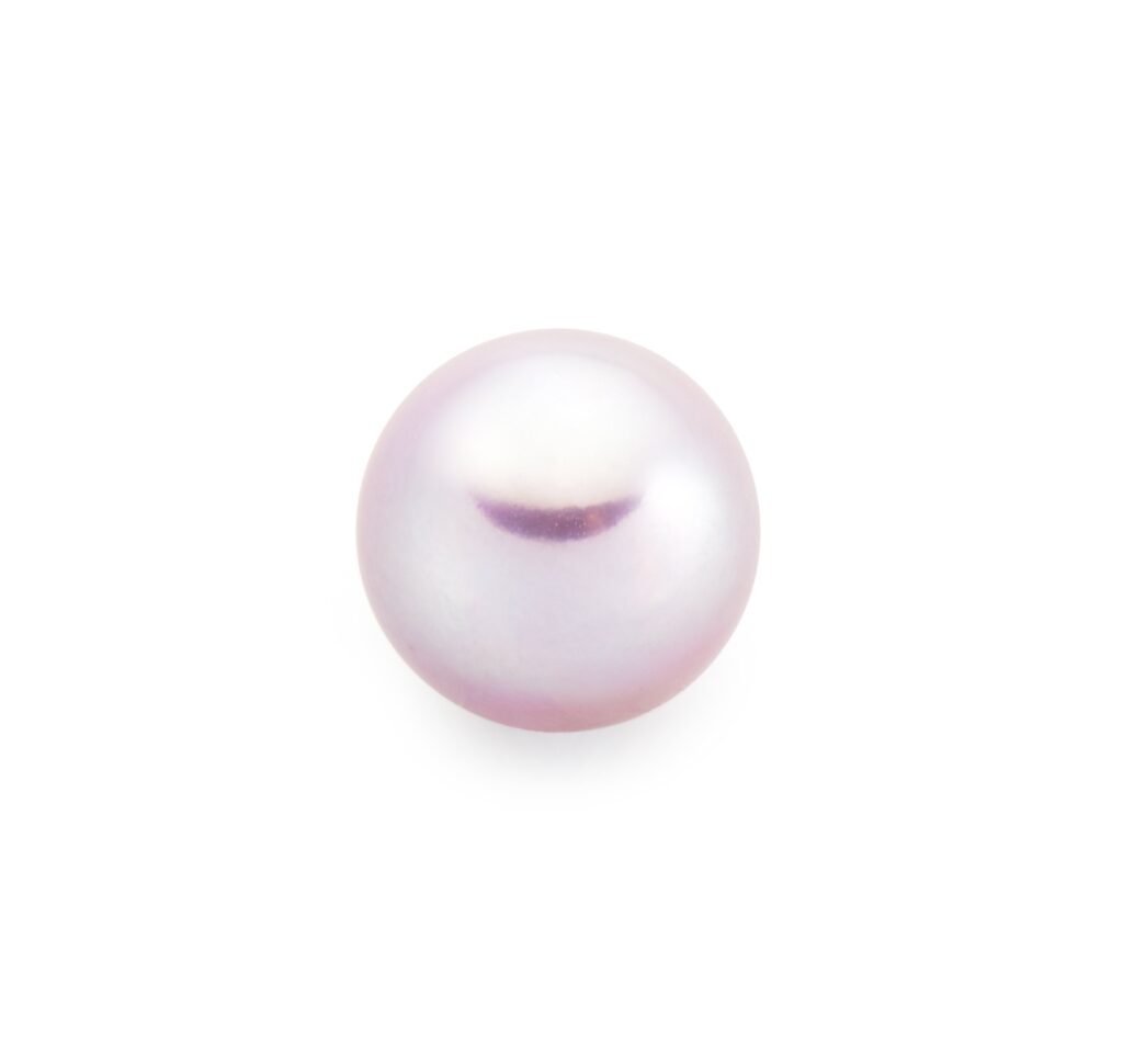 Perla rotonda rosa naturale - Genisi Pearls